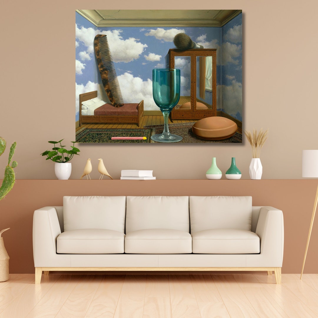 Rene Magritte by Personal Values (1952) Canvas,vintage Art,classic Art ...