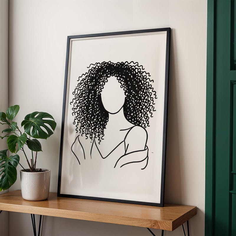 Abstract Hair Art - Etsy UK