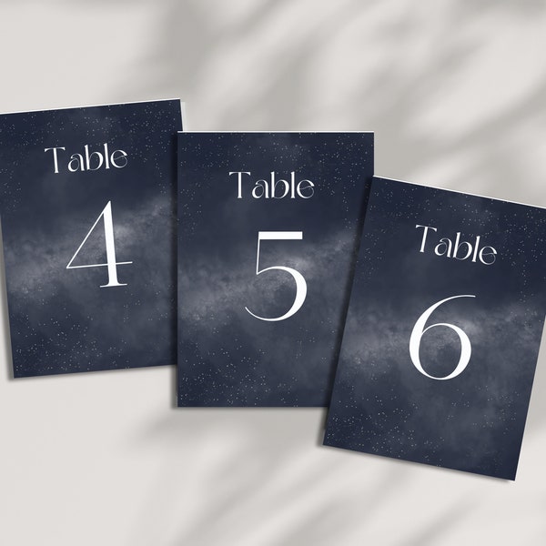 Custom Table Numbers - Etsy