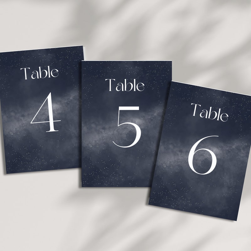 Custom Table Numbers - Etsy