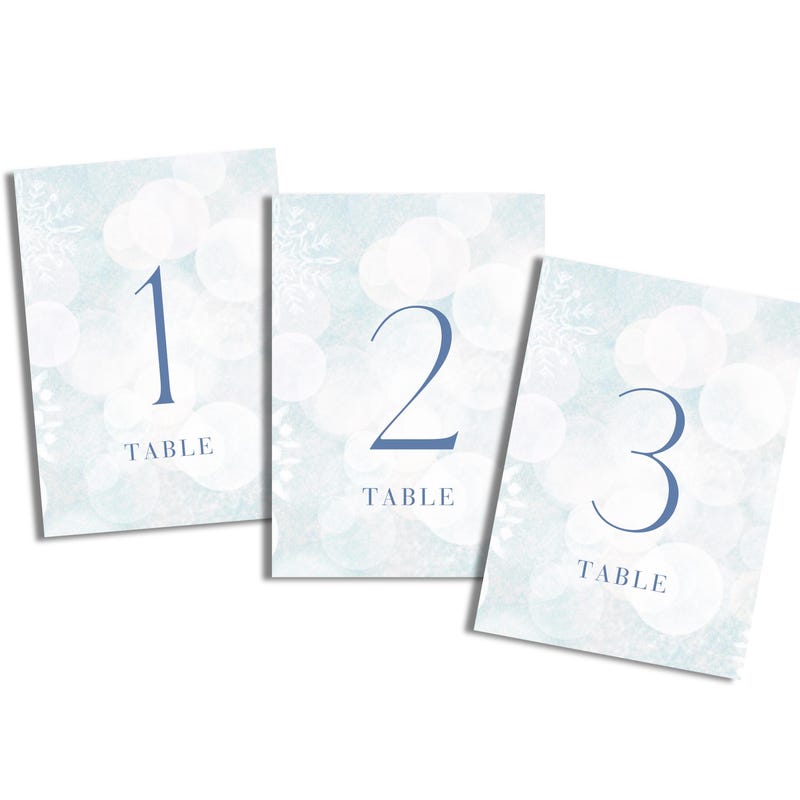 Table Numbers - Etsy