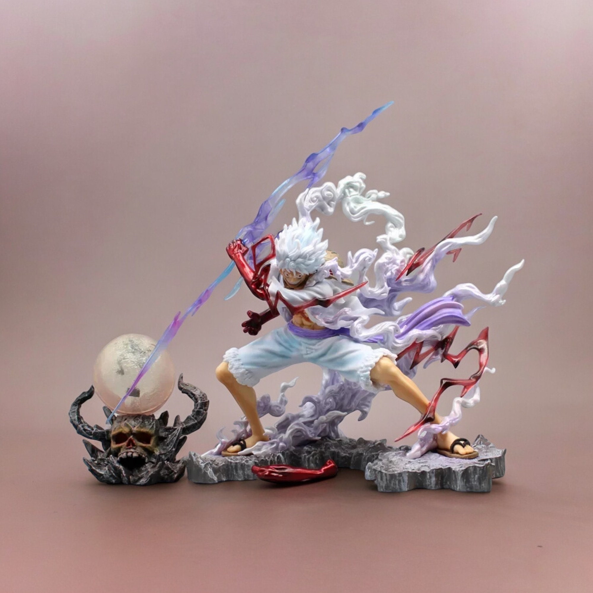 Luffy Gear 5 Figurine 28CM Luffy 5th Gear Anime Action Figure Anime ...