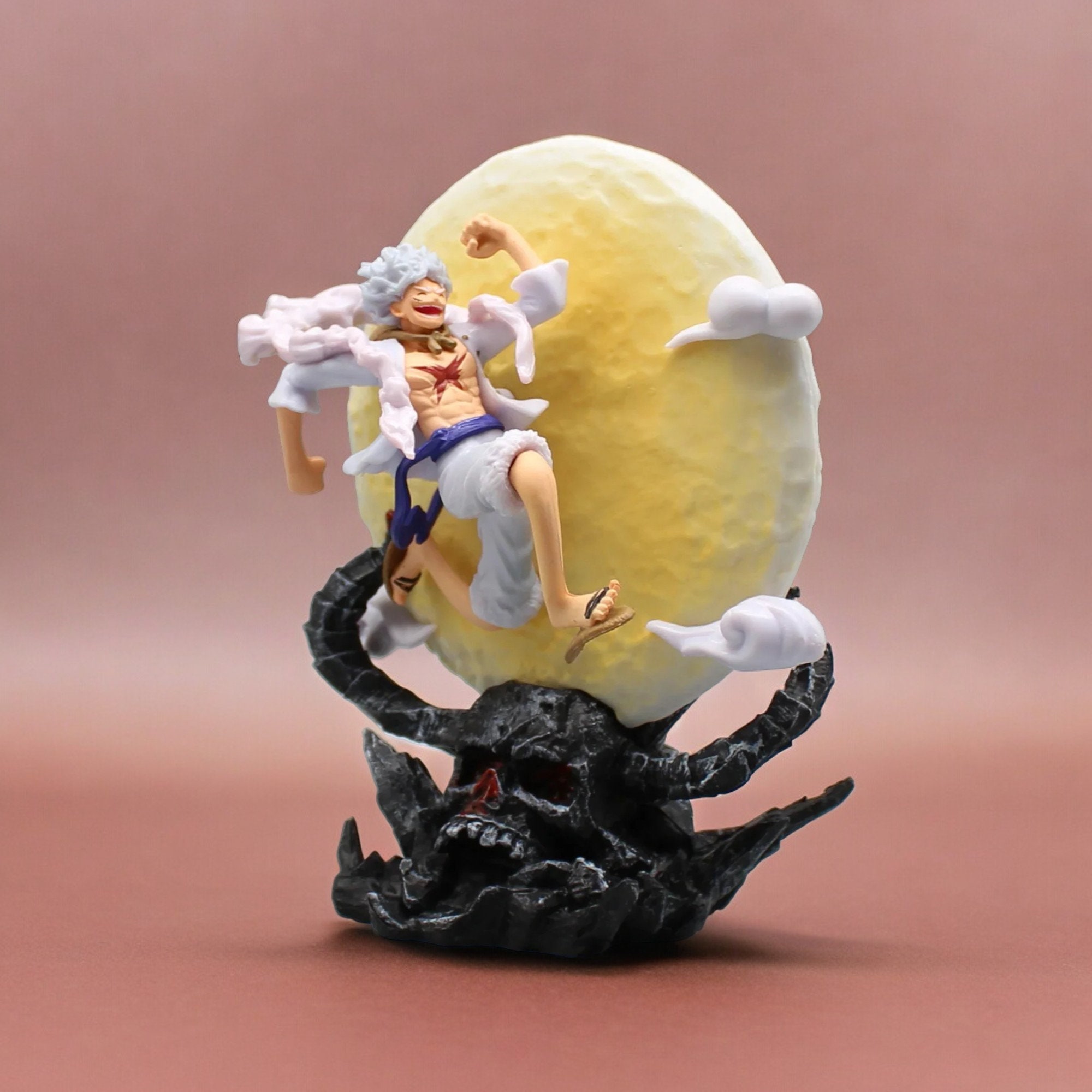 Luffy Gear 5 Figurine 14CM Luffy 5th Gear Onigashima Anime Action ...