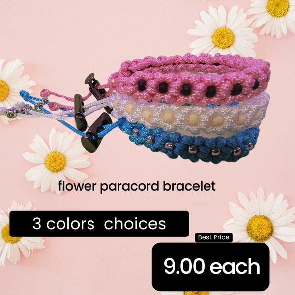 Weave Paracord Bracelet - Etsy
