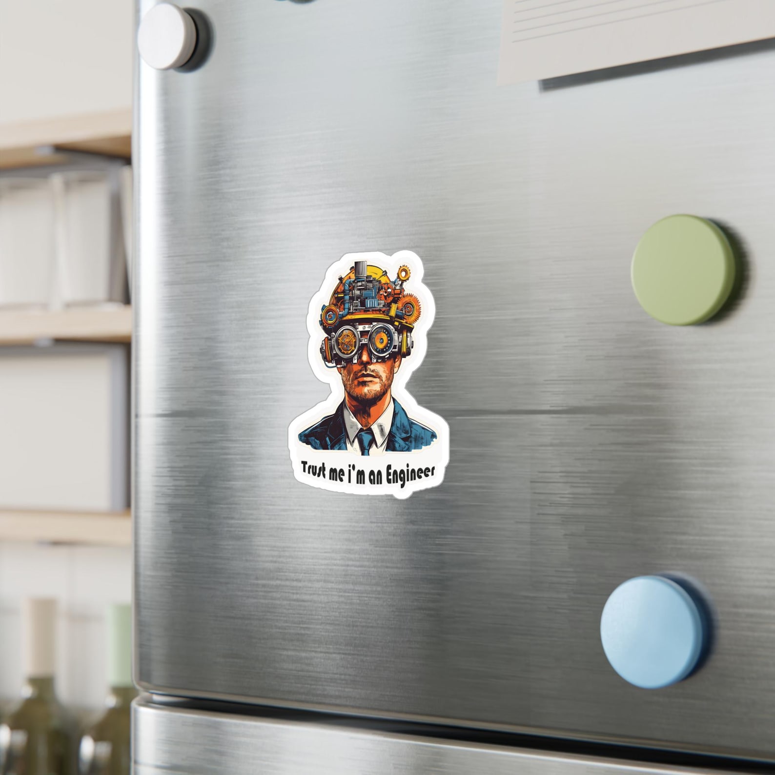 Engineer Stickers, Funny Laptop Decals, Water Bottle Vinyl Stickers ...
