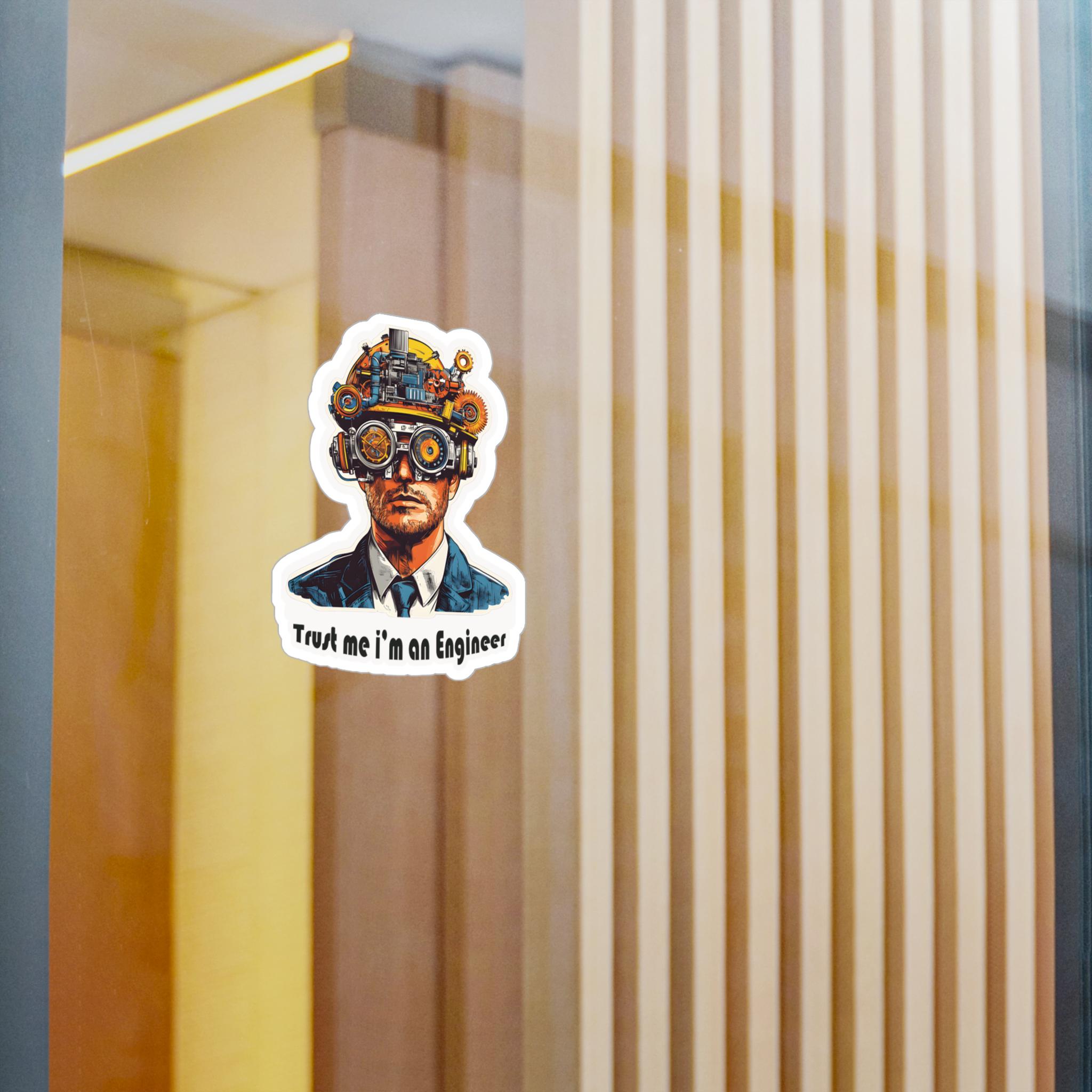 Engineer Stickers, Funny Laptop Decals, Water Bottle Vinyl Stickers ...