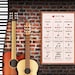 Music Notes Values Wall Art, Music Theory Poster, Musical Fractions ...