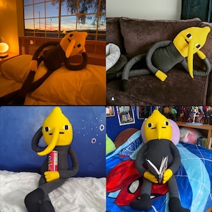 Giant Lemongrab- Large Handmade Plush Toy - Etsy