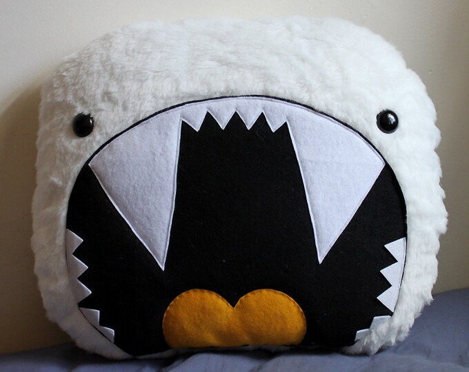 Giant Yeti Pillow Round - Etsy