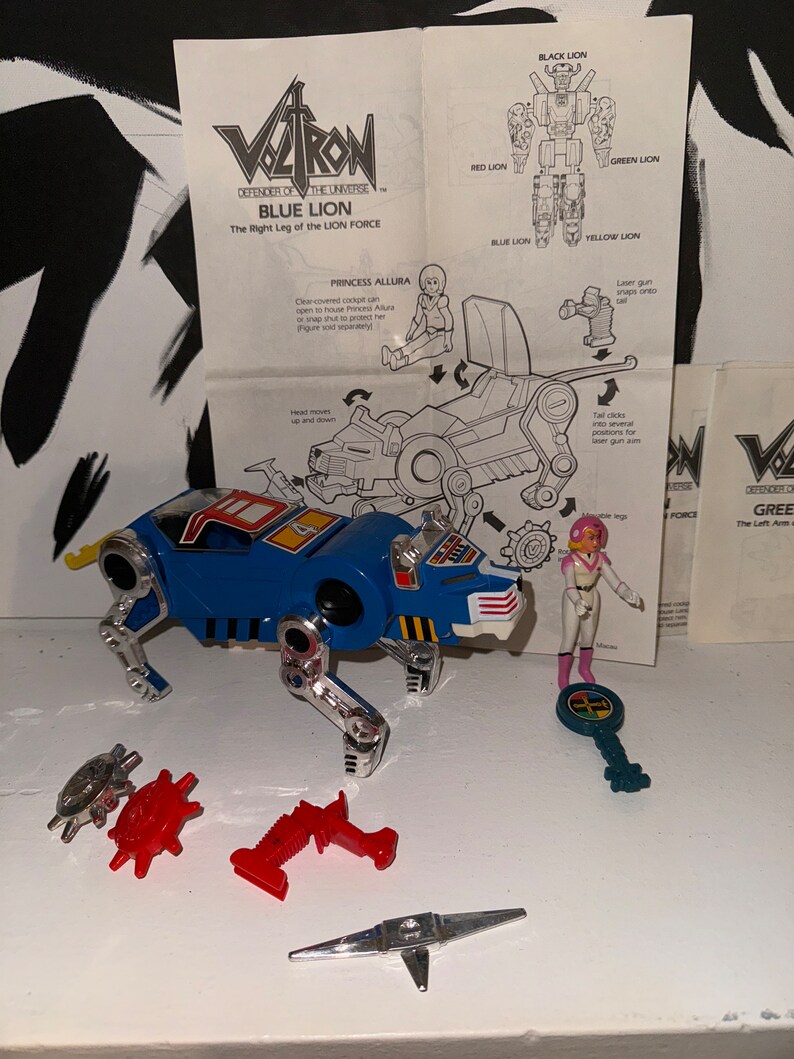 Rare “ 1984 Voltron Lion Force Lll , Panosh Series. “excellent ...