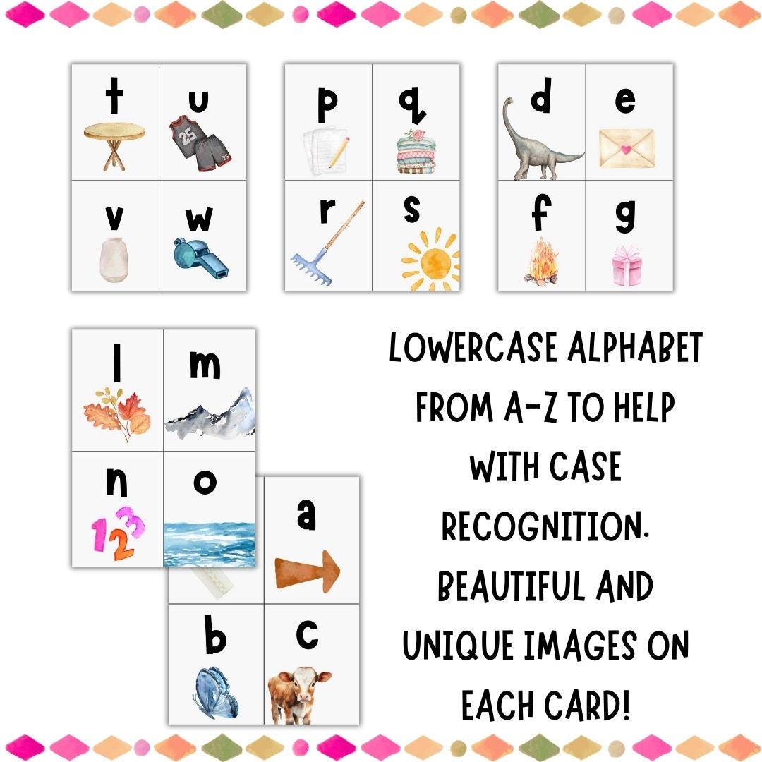 Alphabet Flash Cards, Numbers 0-20, Colors, Bright and Beautiful ...