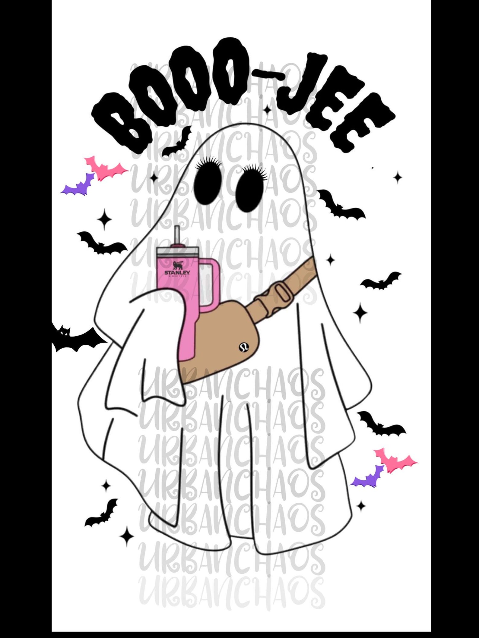 Boo Jee, Ghost, PNG Download, Halloween, Coffee Ghost - Etsy