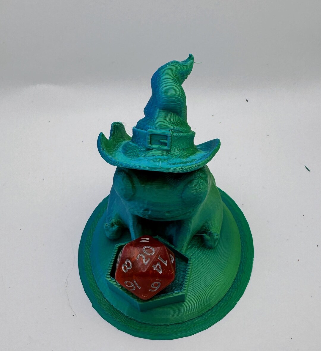 Wizard Frog Dice Guardian Dnd RPG TTRPG D20 Stand Dice Holder Variety ...