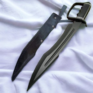 Hammer Forged Spartan Sword VG10 Very Hard Steel Razor Sharp Blade ...