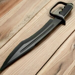 Hammer Forged Spartan Sword VG10 Very Hard Steel Razor Sharp Blade ...