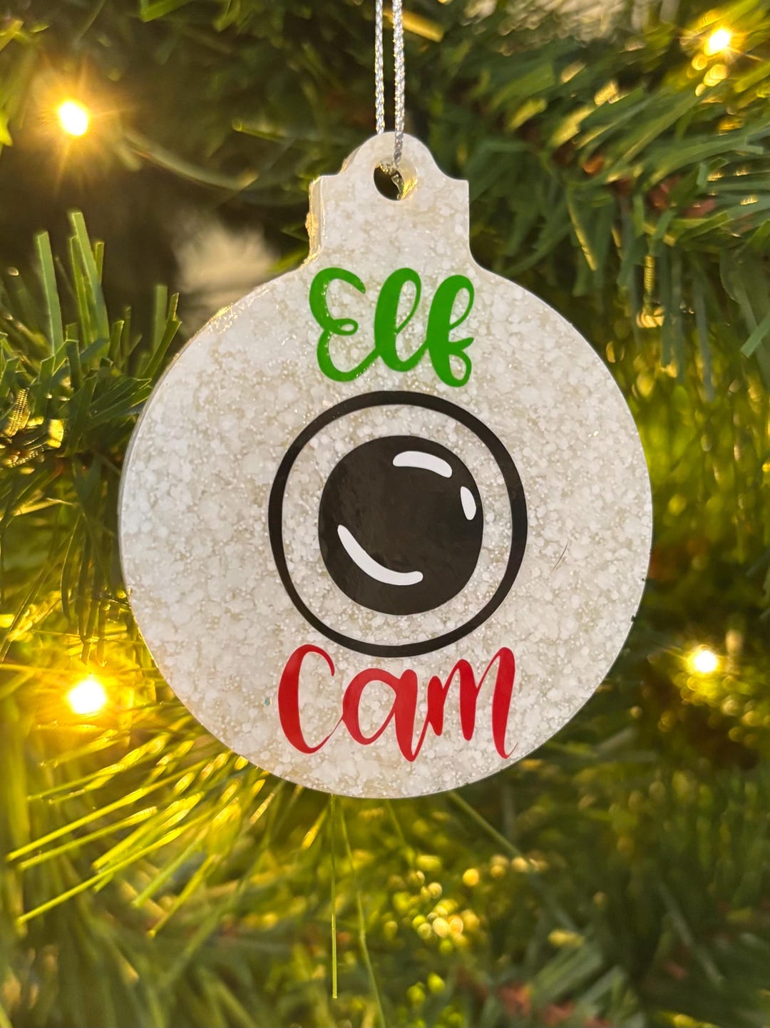 Elf Cam Christmas Ornament - Etsy