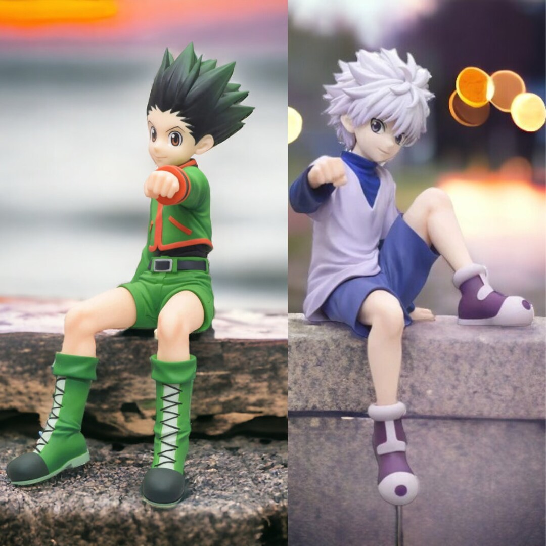 Killua Figure, Gon Figure, Hunter X Hunter, Give A Punch, Exclusive ...