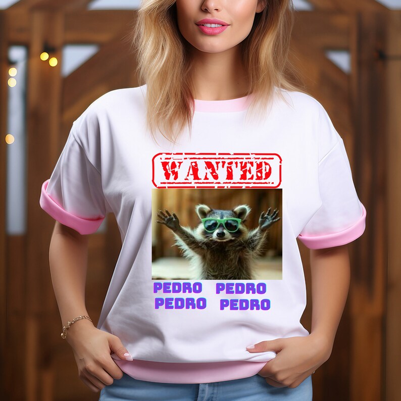 Pedro Raccoon, Png , Funny Raccoon Sublimation Design Shirt Mug Tote ...