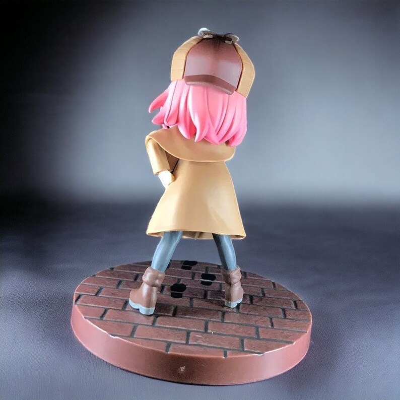 Anya Forger, Detective Uniform, Room Decor, Spy Family Figure, Anime ...