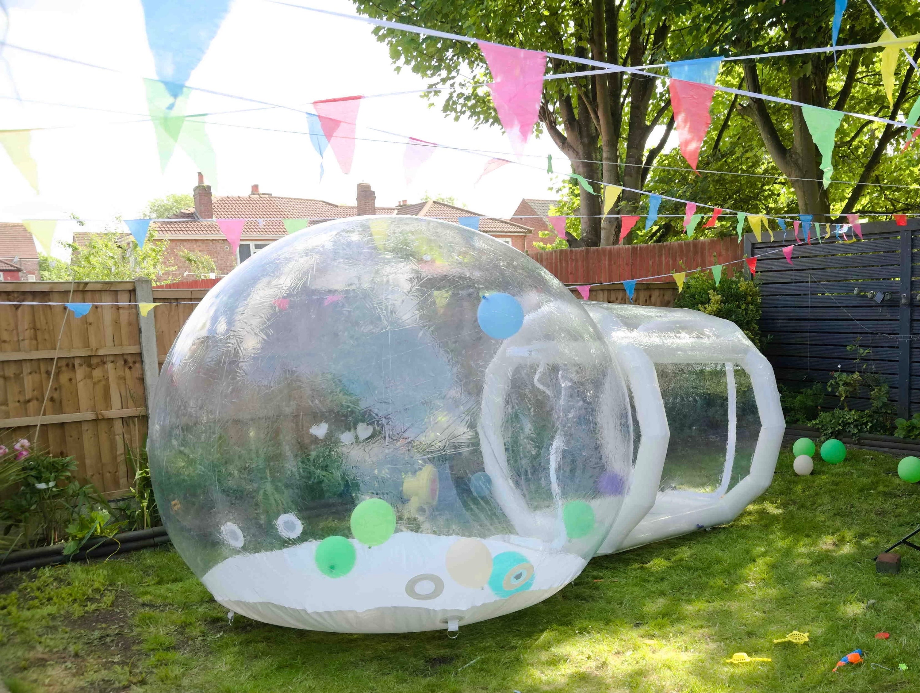 Inflatable Bubble House - Party Dome for Hire - Etsy UK