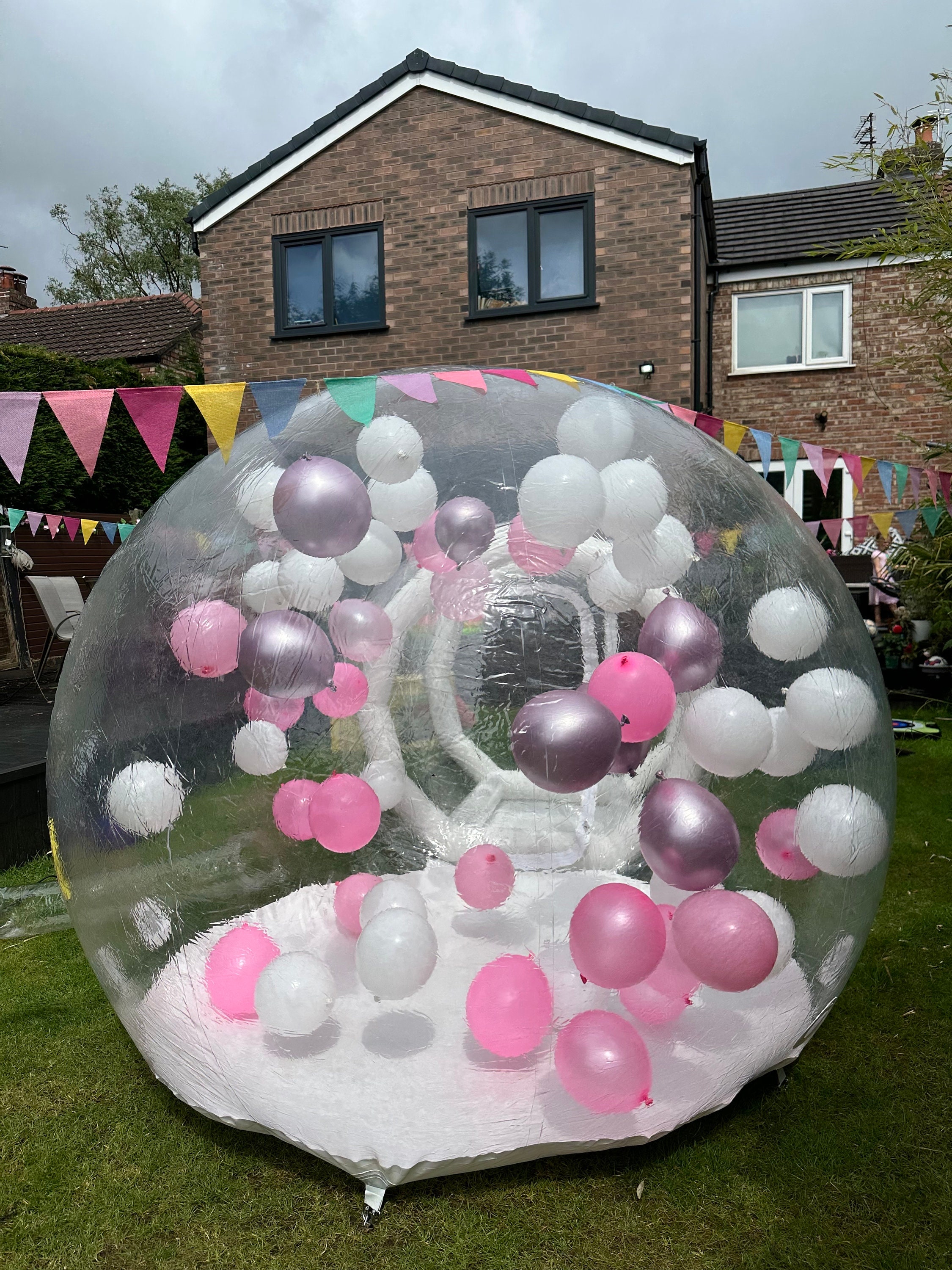 Inflatable Bubble House - Party Dome for Hire - Etsy UK