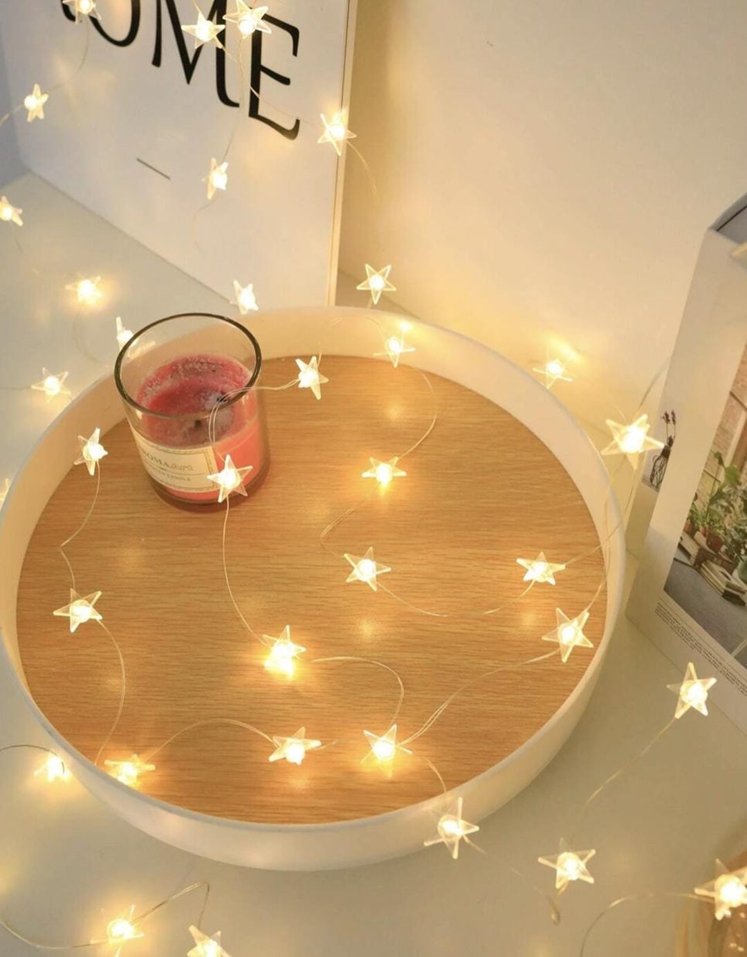 Star String Lights, Christmas Star Lights, Star LED Lights - Etsy