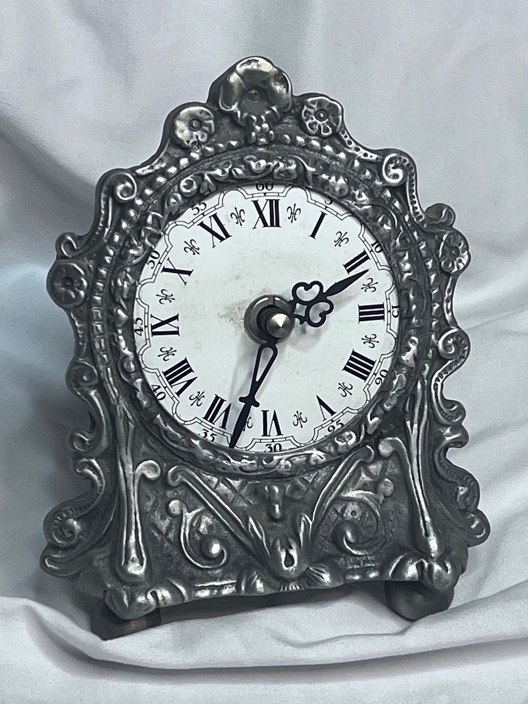 Frieling Zinn Mantle Clock - Etsy