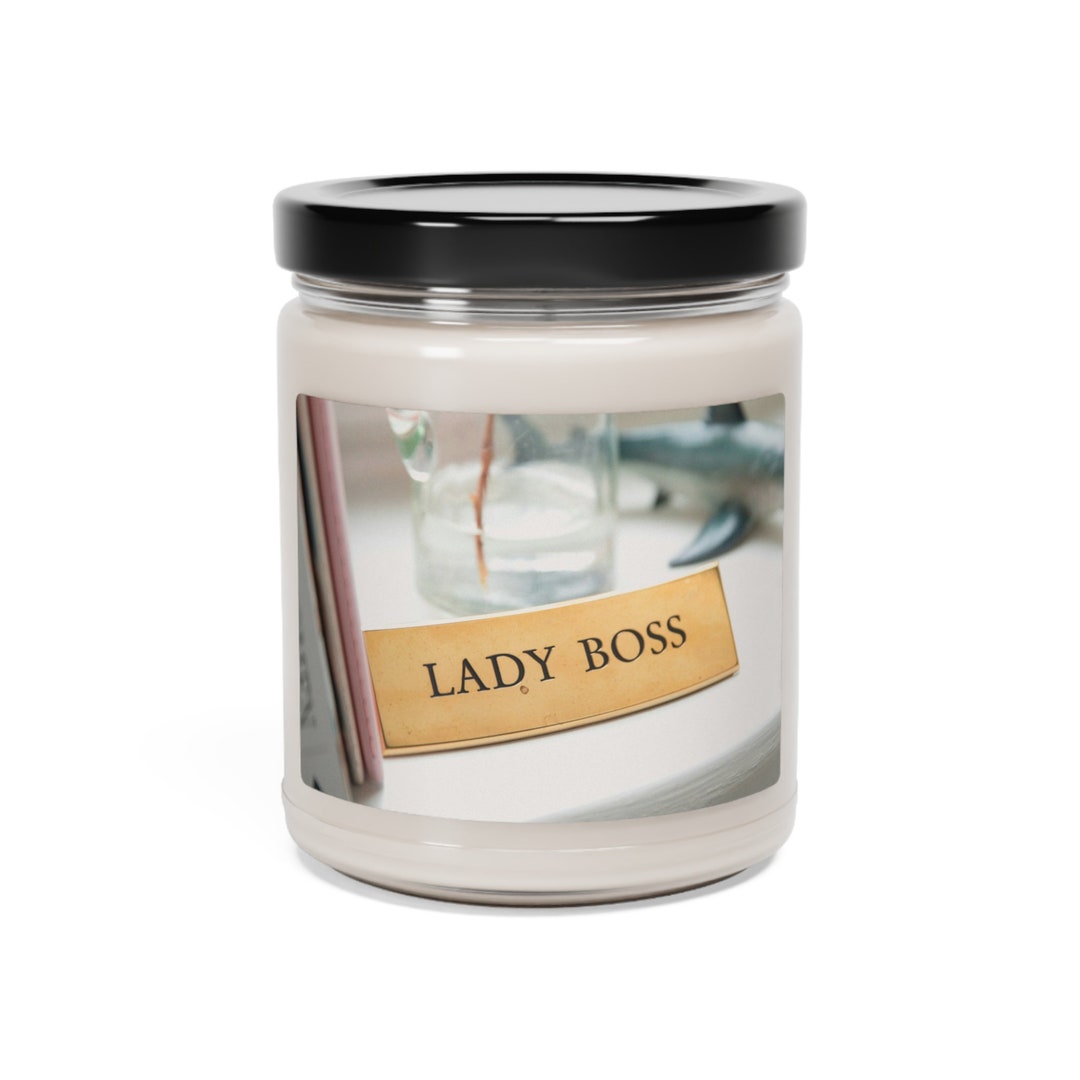 9oz Scented Soy Candle, Lady Boss Candle, Gift for Boss, Gift for ...