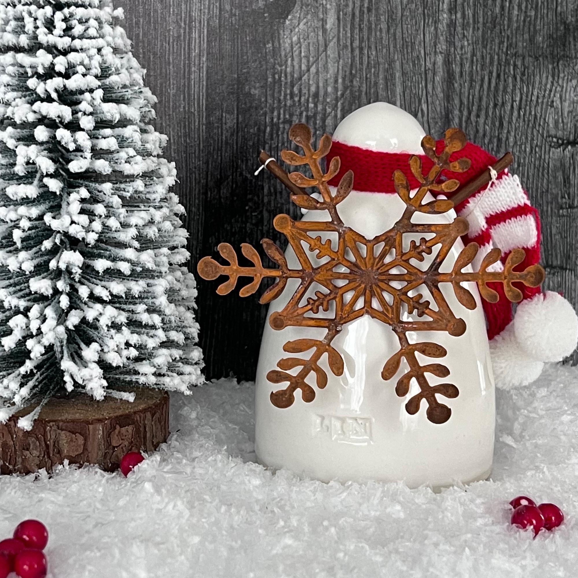 Snowman Snow Angel for the Holiday | Hand-thrown Porcelain | Winter ...