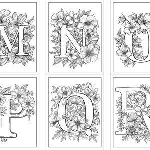 Alphabet Coloring Pages, Preschool Coloring Pages, Letter Coloring ...
