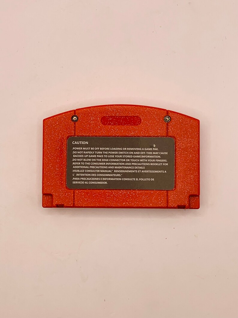 N64 Homebrew Pokemon Crystal Clear Brand New Rom Hack Cartridge - Etsy