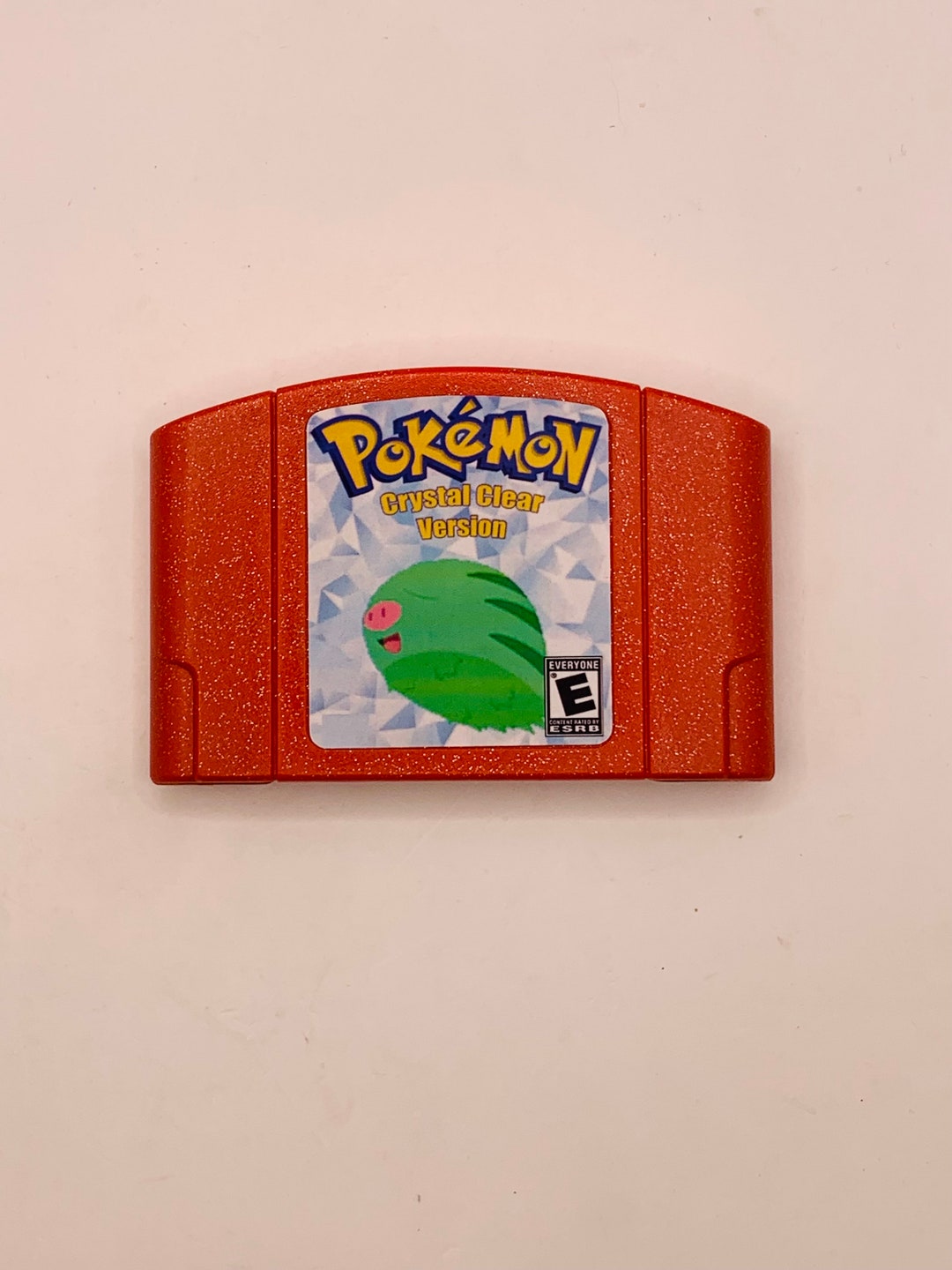 N64 Homebrew Pokemon Crystal Clear Brand New Rom Hack Cartridge - Etsy