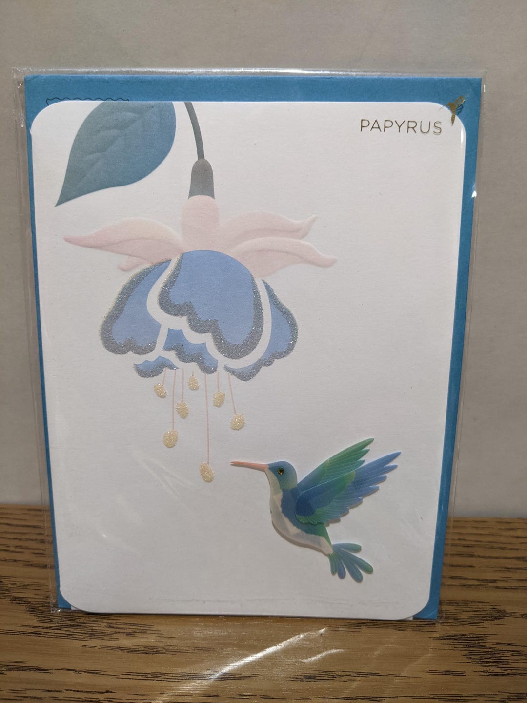 Papyrus Blank Card Hummingbird All Occasions Blank Inside for Your Own ...