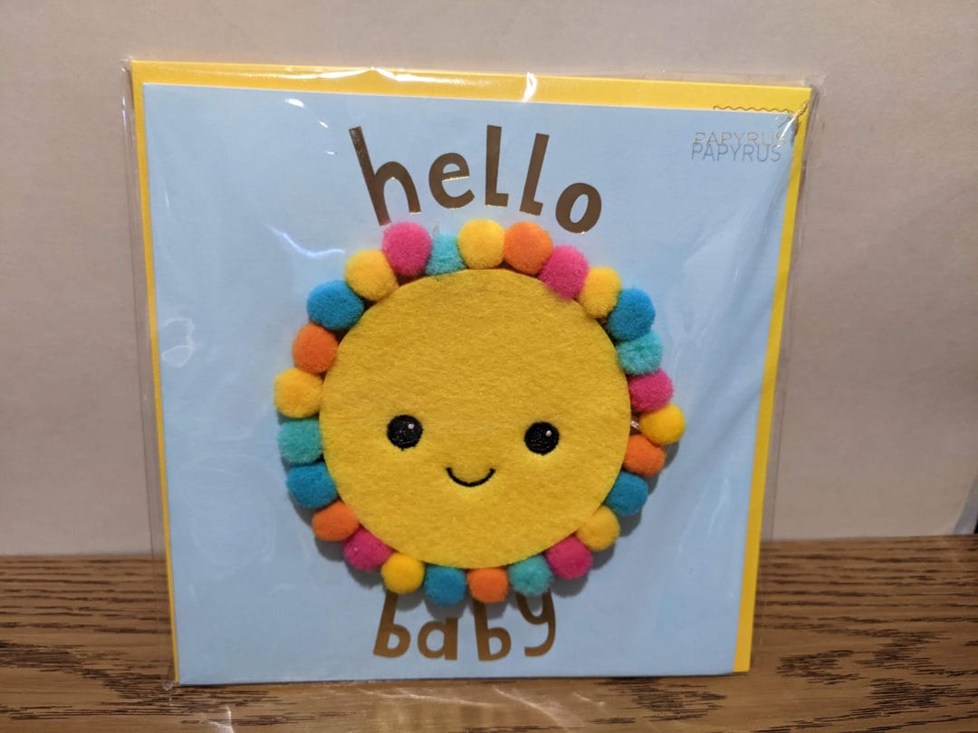 Papyrus New Baby Card Hello to the World - Etsy