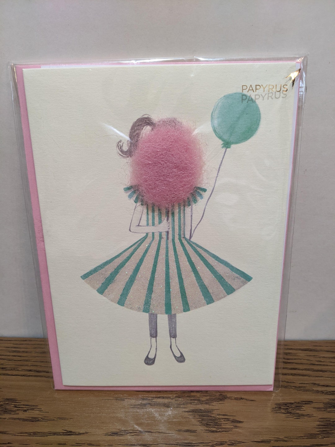 Papyrus Birthday Card Cotton Candy Girl - Etsy