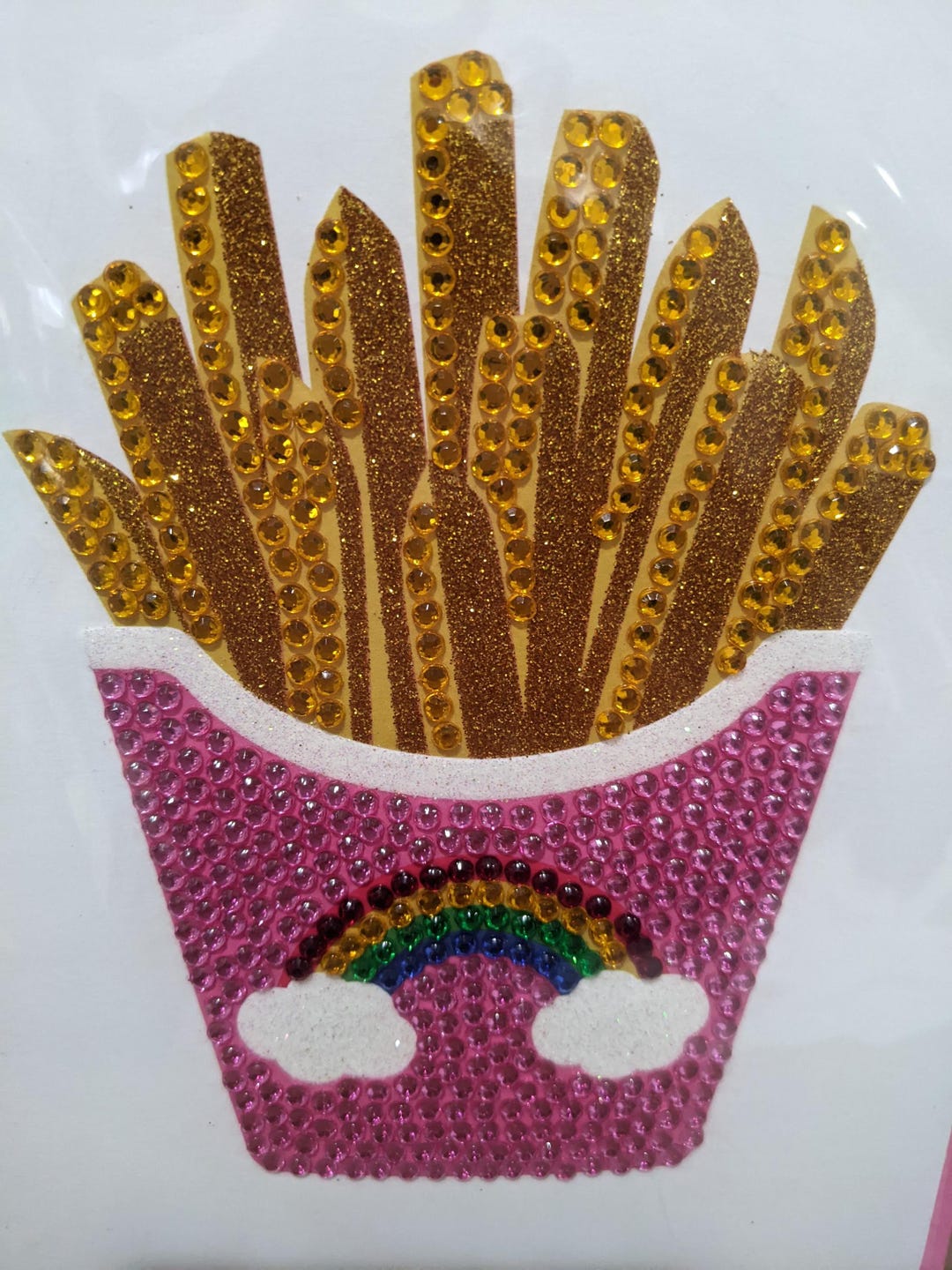 Papyrus Birthday Card Jeweled French Fries - Etsy