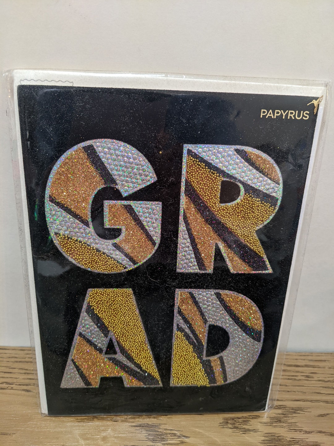 Papyrus Graduation GRAD Beaded Card - Etsy