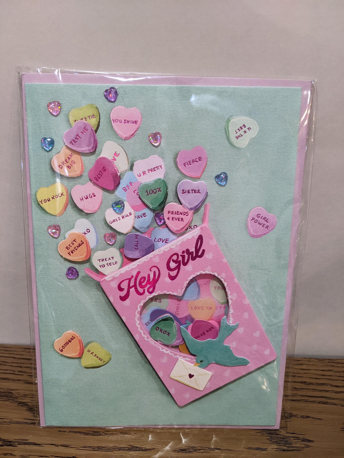 Papyrus Valentines Card Candy Hearts - Etsy