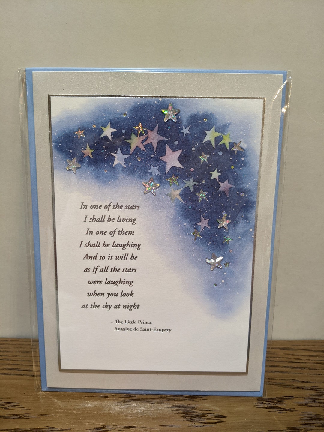 Papyrus Sympathy Card Stars Quote From the Little Prince - Etsy