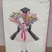 Papyrus Graduation Card Girl With Flowers - Etsy