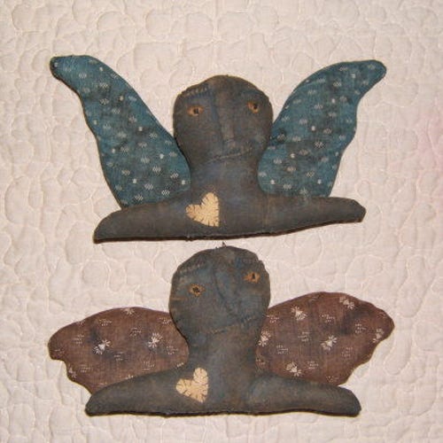 Primitive E-pattern Instant Download Joy Angel Pattern by - Etsy
