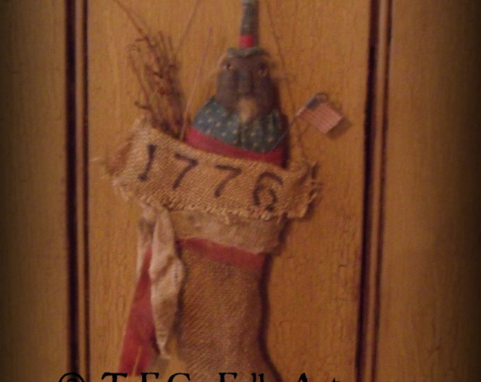 Uncle Sam Stocking E-pattern - Etsy