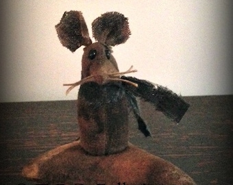 Candy Mouse Epattern...primitive Halloween Mouse Doll With Candy Corn ...