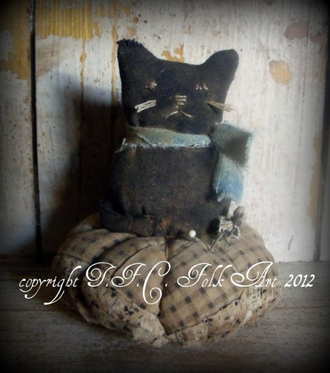 Cat Pin Cushion E Pattern | Etsy