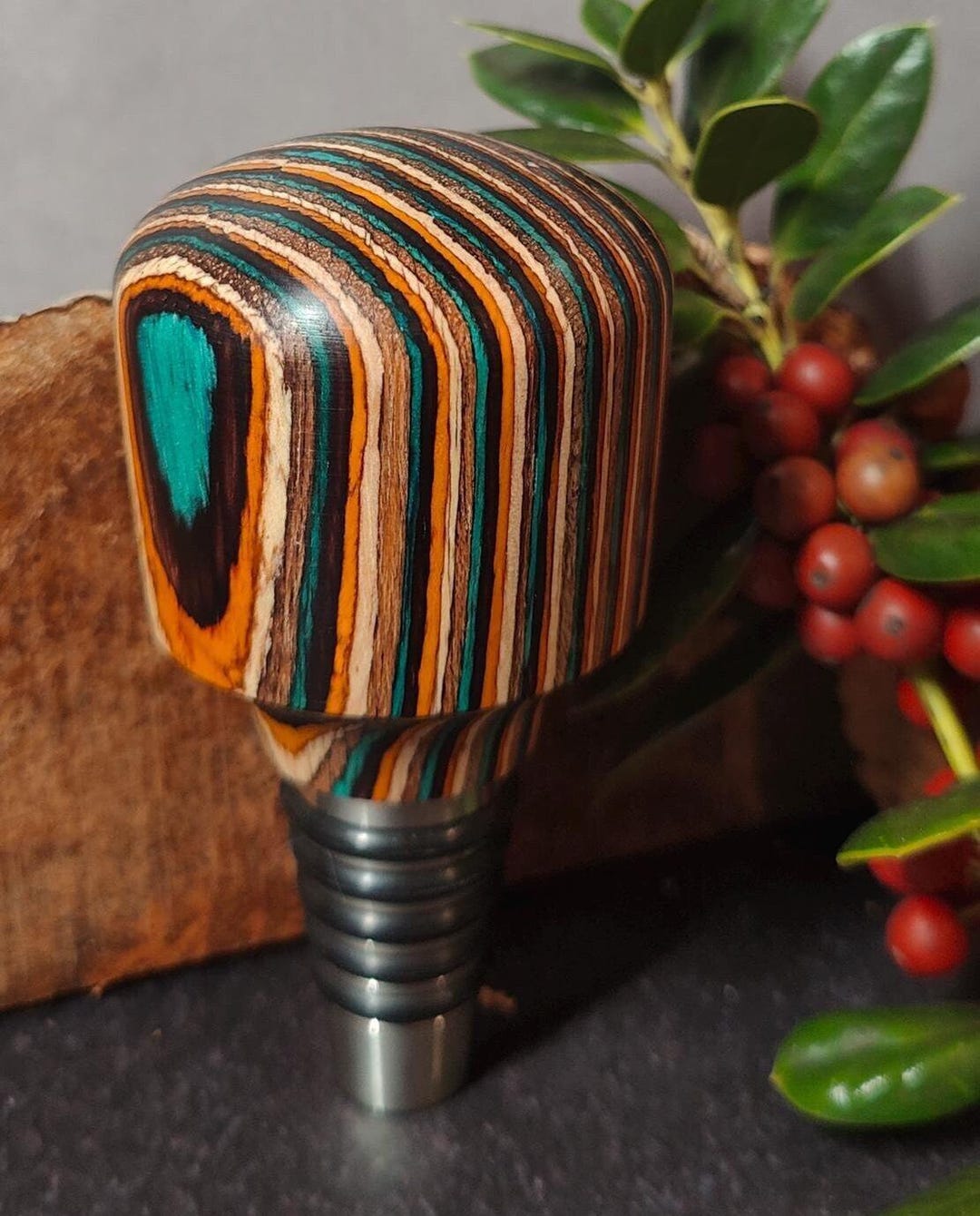 Spectra-ply Hand Turned Whiskey Bottle Stopper 125 - Etsy
