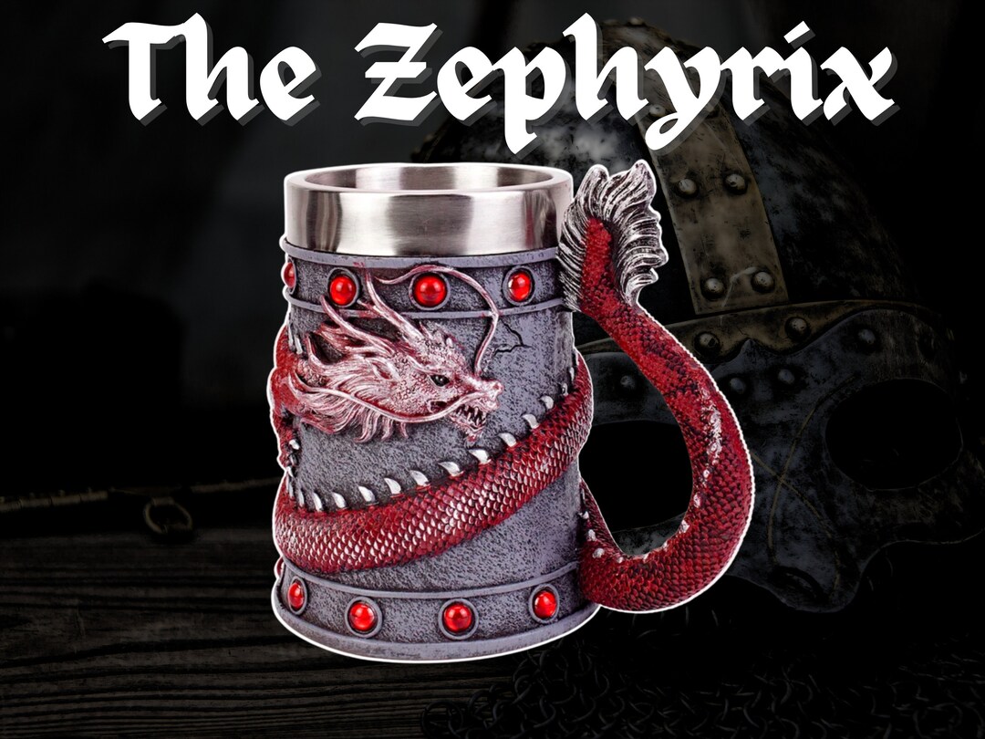 Legendary Draconic Crafts: Hand-forged Medieval Viking-inspired Mugs ...