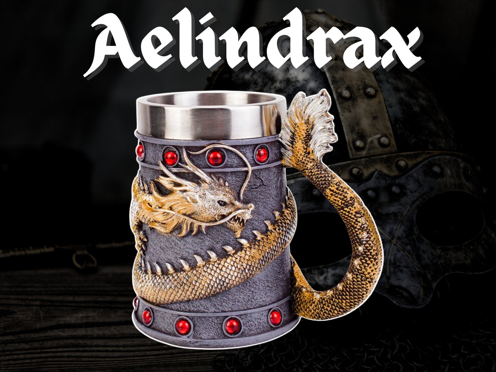 Legendary Draconic Crafts: Hand-forged Medieval Viking-inspired Mugs ...