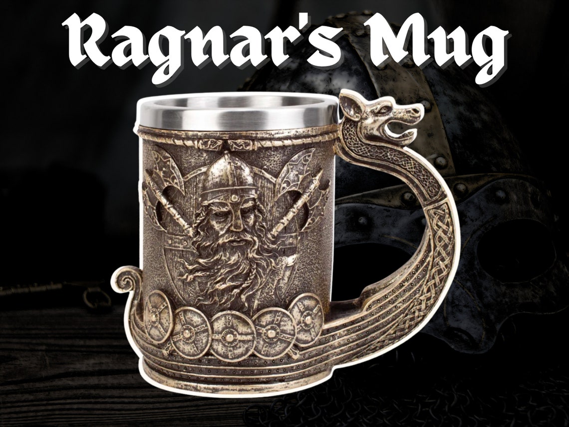 Legendary Draconic Crafts: Hand-forged Medieval Viking-inspired Mugs ...