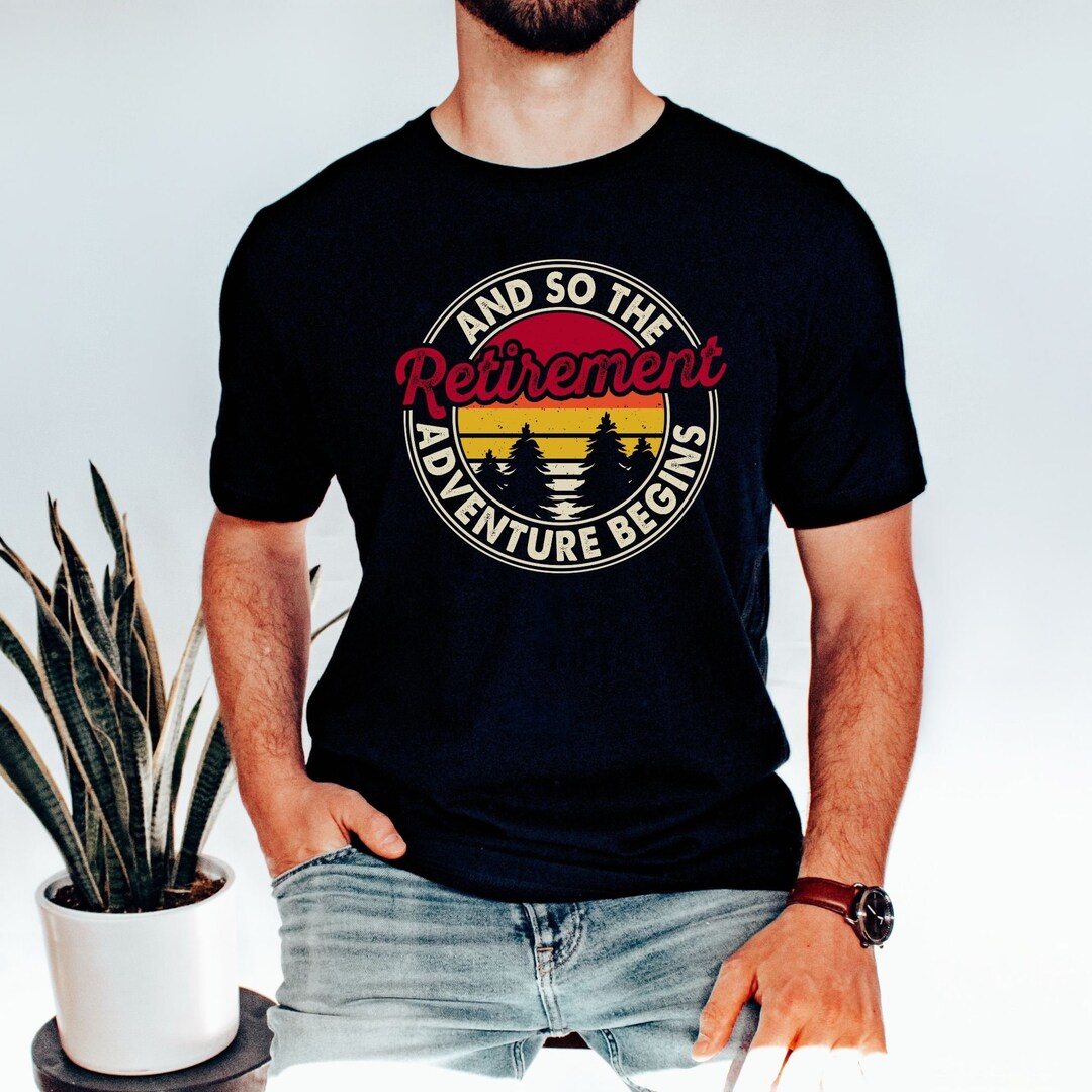 Retirement Adventure, Retirement Tee, Funny Vacation Tee for Retirement ...