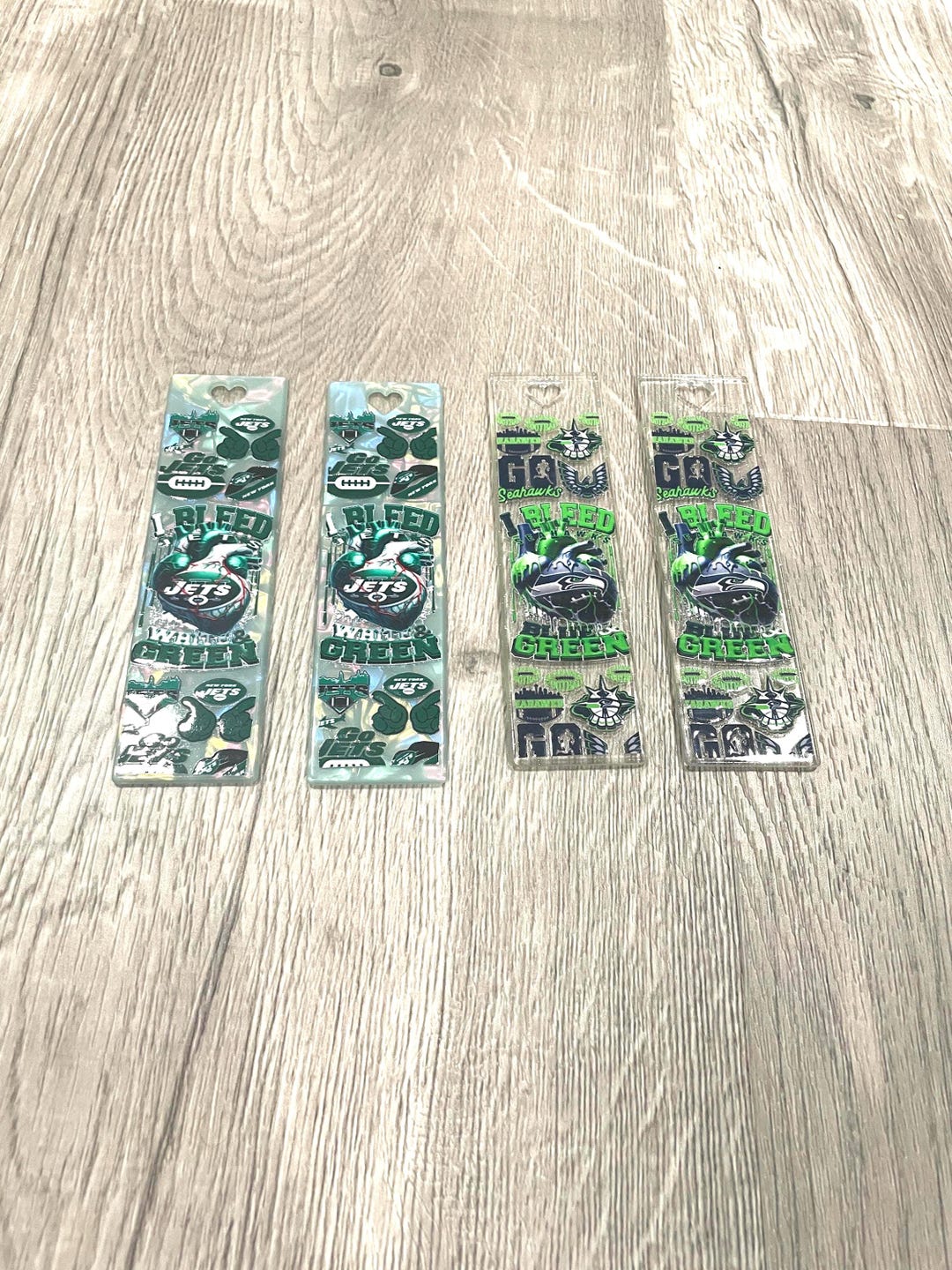 Pick Your NFL Team Acrylic Bookmarks - Etsy